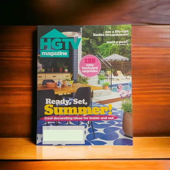 HGTV | Accents | Hgtv Magazine July August 223 Summer Decorating Barbie ...